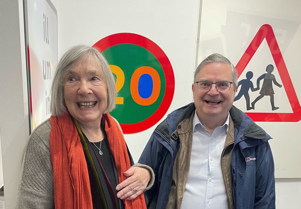 Highways Magazine - Modern master Calvert opens new 'Roadworks' exhibition